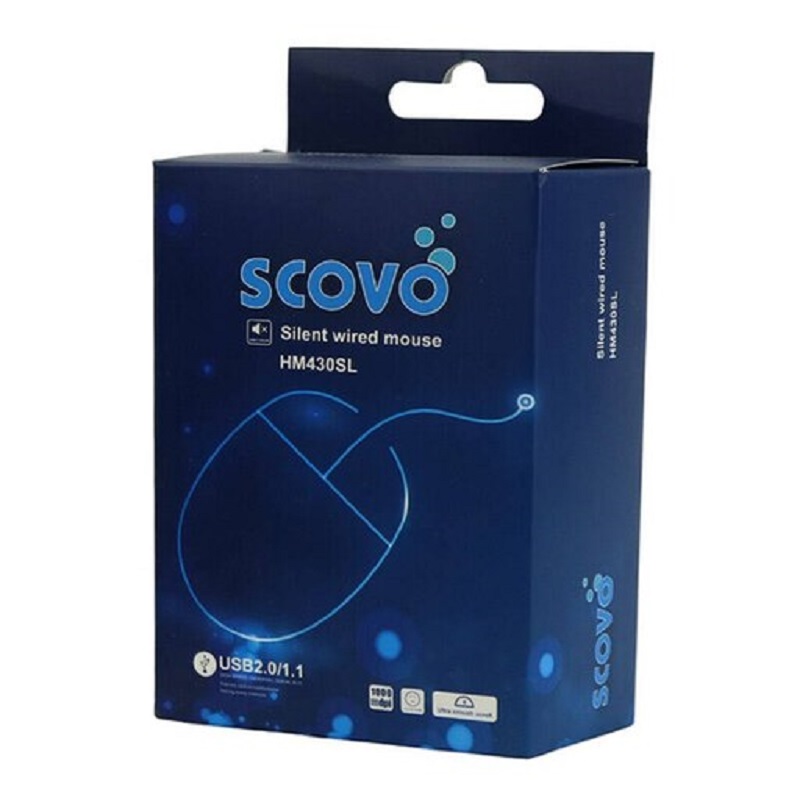ماوس سیم دار SCOVO مدل HM430SL - امداد کامپیوتر یزد
