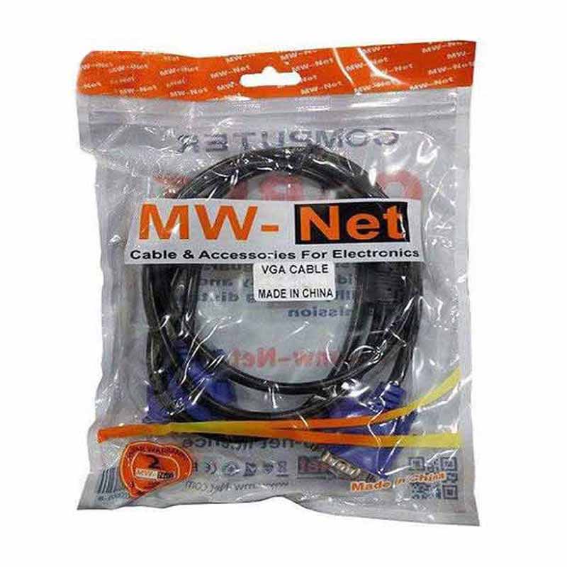 کابل VGA مدل MW-NET طول 10 متری - امداد کامپیوتر یزد