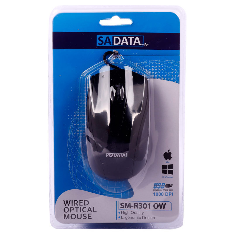 موس با سیم سادیتا مدل SM-R301 OW - امداد کامپیوتر یزد