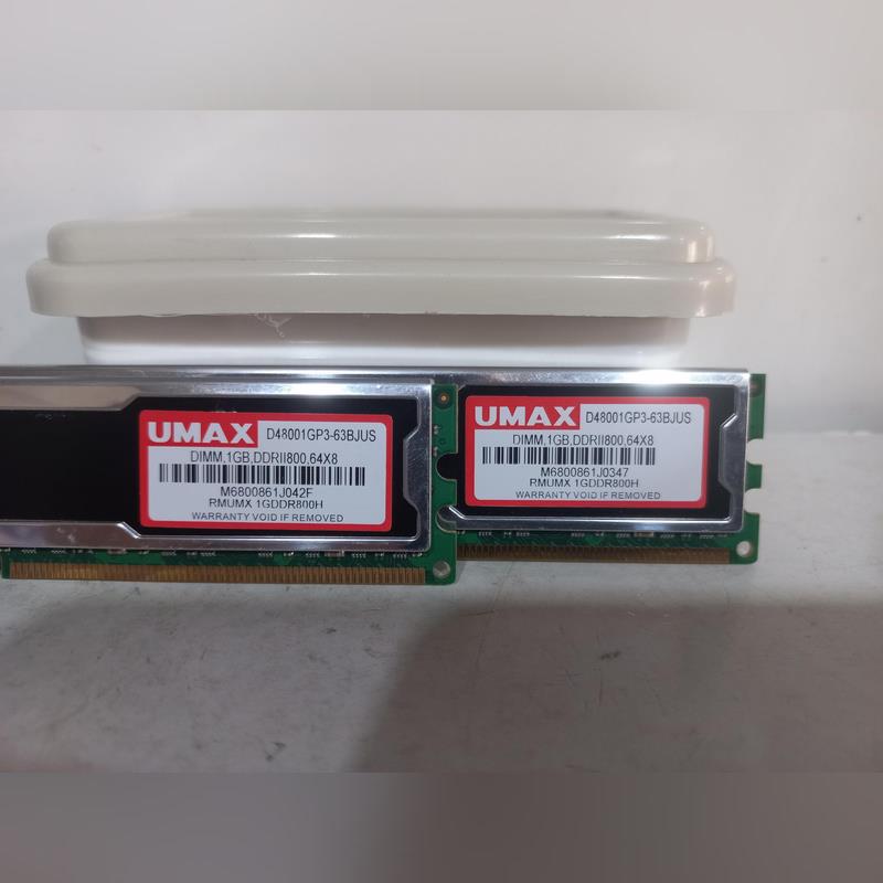 2 عدد رم 1 گیگ Umax DDR2 - امداد کامپیوتر یزد